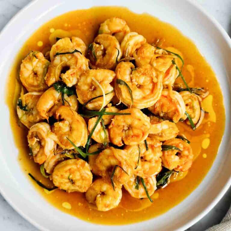 Chinese Prawn Stir Fry - Casually Peckish