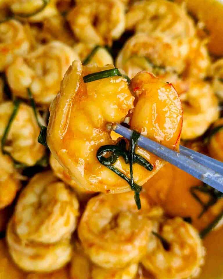 Chinese Prawn Stir Fry - Casually Peckish