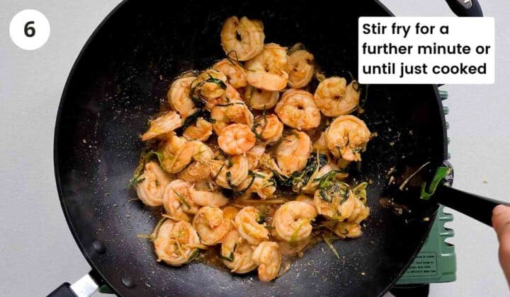 Chinese Prawn Stir Fry - Casually Peckish